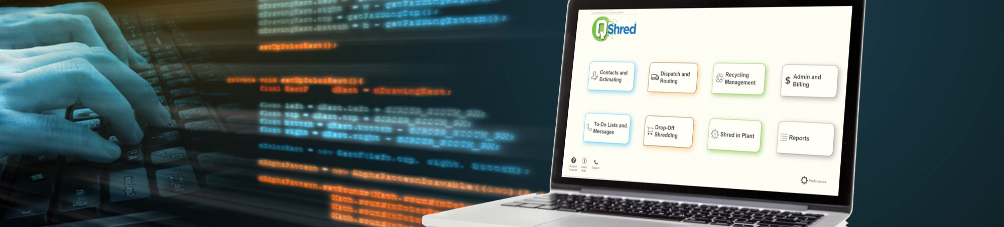 Q-Shred Software Features & SMMS Support Features